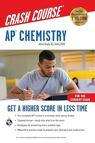 AP Chemistry Crash Course, Book + Online: Get a Higher Score in Less ...