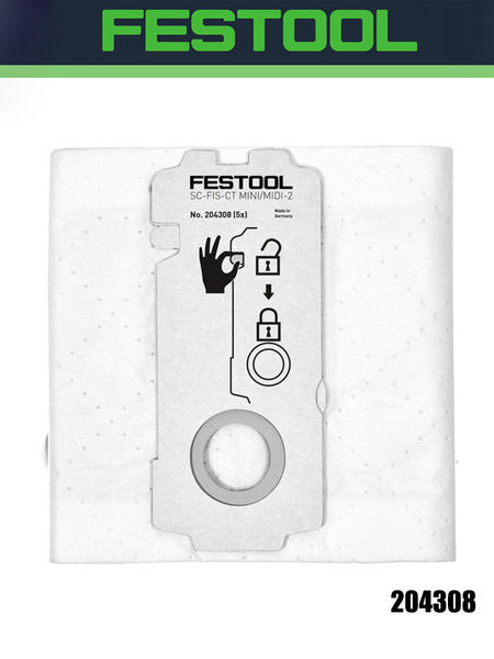 FESTOOL 204308 SC-FIS-CT MINI/MIDI-2/5/CT15 Самоочищающийся нетканый ...