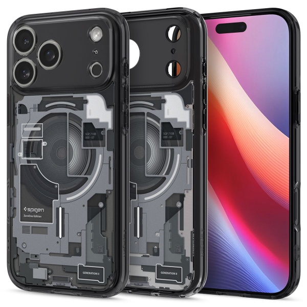 Чехол Spigen на iPhone 17 Pro (ACS10353) Ultra Hybrid (MagSafe ...