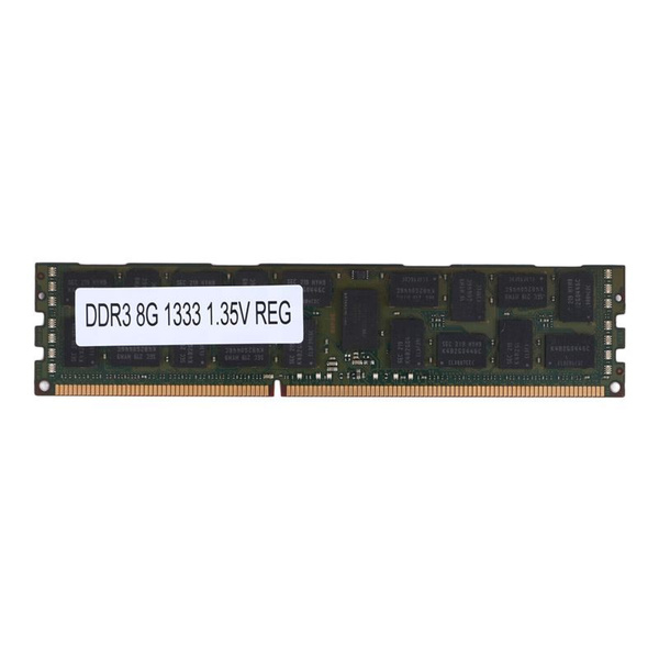 8GB DDR3 1333MHZ Ecc Ram Memory PC3L-10600R 1.35V 2RX4 REG RAM ...