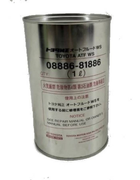 Atf type ws 1л (авт. транс. синт. масло) Toyota 08886-81886 купить на ...
