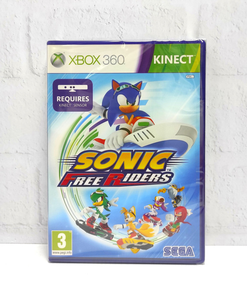 Sonic Free Riders Kinect Английский язык Видеоигра на диске Xbox 360 ...