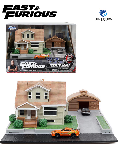 Jada Toys Fast & Furious Toretto House / Модель домашней декорации ...