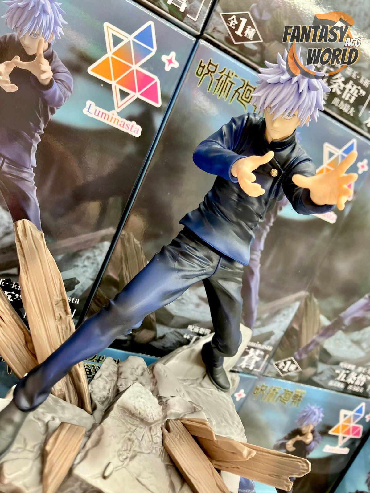 фигурка Магическая битва Годжо Сатору AO SEGA / Luminasta Satoru Gojo ...