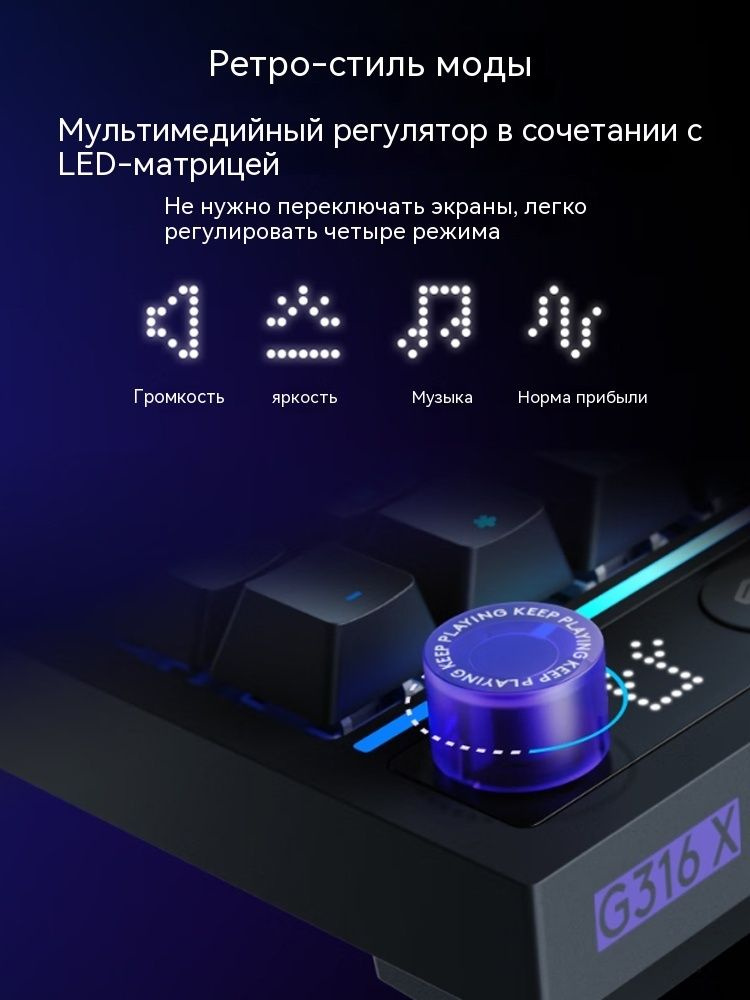 Logitech G Игровая клавиатура проводная Logitech G G316 X, Английская раскладка, черный купить ...