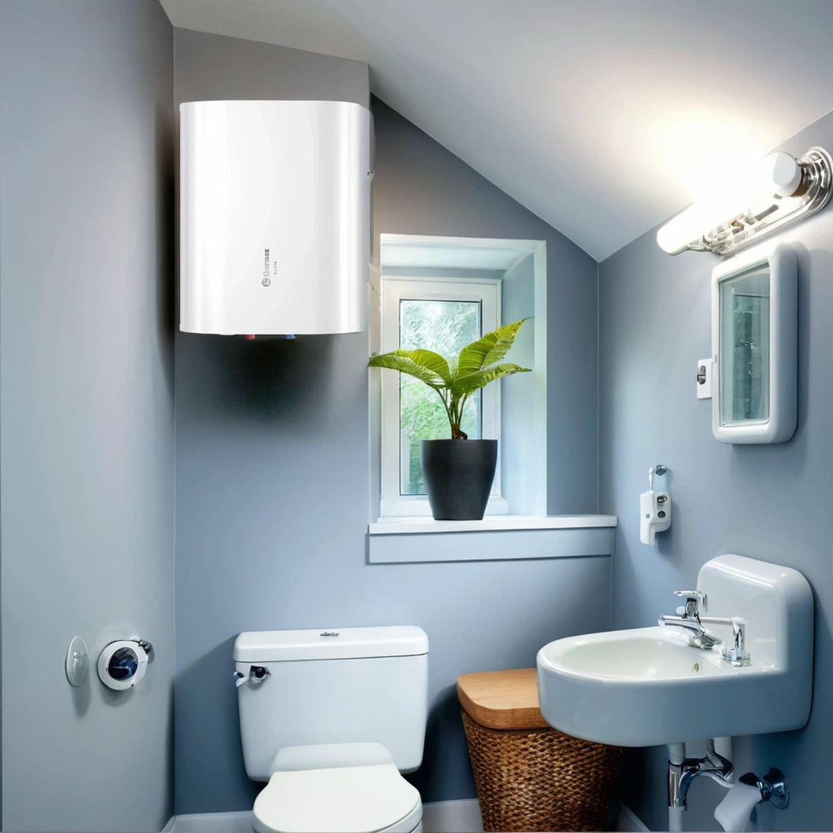 Водонагреватель накопительный электрический Thermex 2 кВт., 30 л. купить на OZON по низкой цене ...