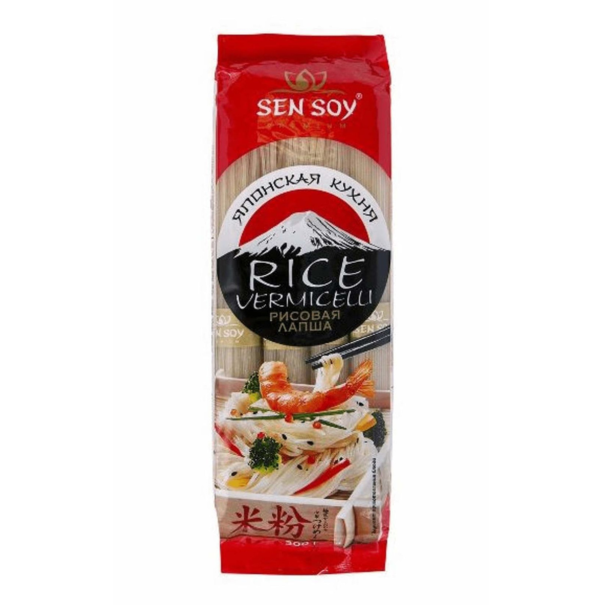 Макаронные изделия Sen Soy Rice Vermicelli Лапша рисовая 300 г купить на OZON по низкой цене ...