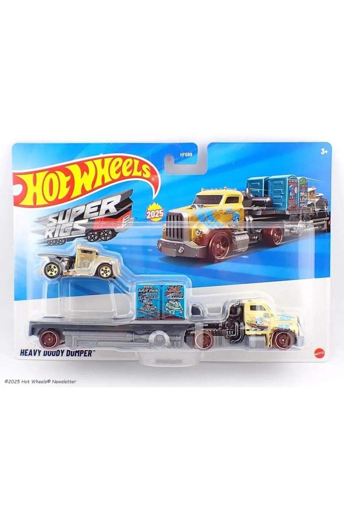 Hot Wheels Super Rigs BDW51-JCM45 - Игрушечный грузовик-перевозчик ...