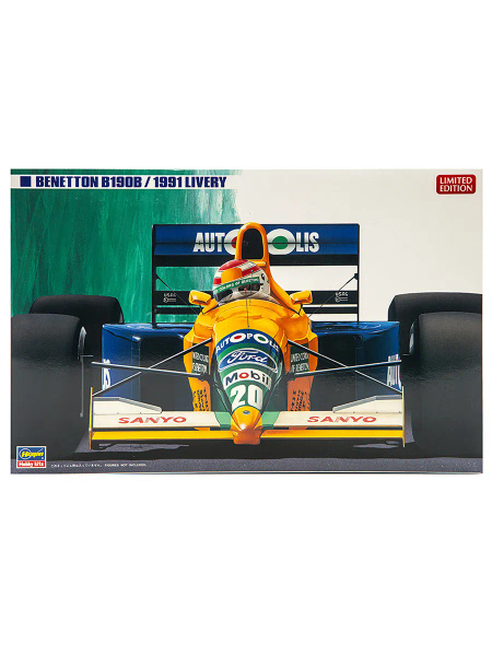 20713 Гоночный автомобиль Benetton B190B Формула 1 (1991 color) (1:24 ...