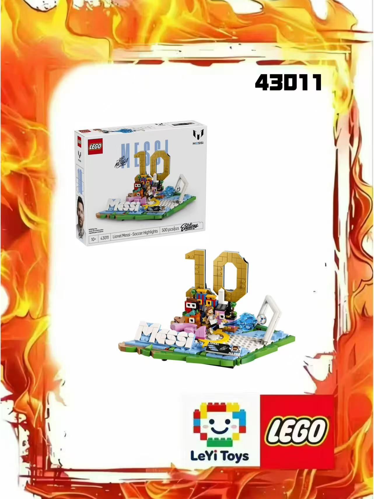Конструктор LEGO Editions 43011 Месси - классический гол купить на OZON ...