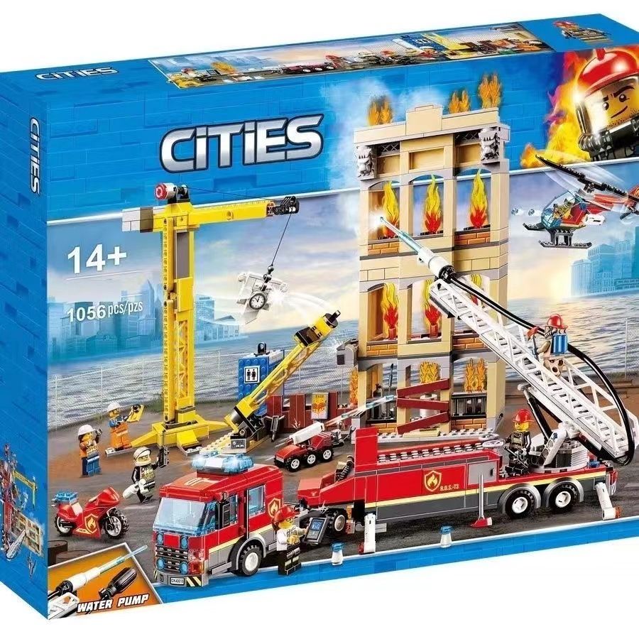 Конструктор City 60216 Центральная пожарная станция купить на OZON по ...