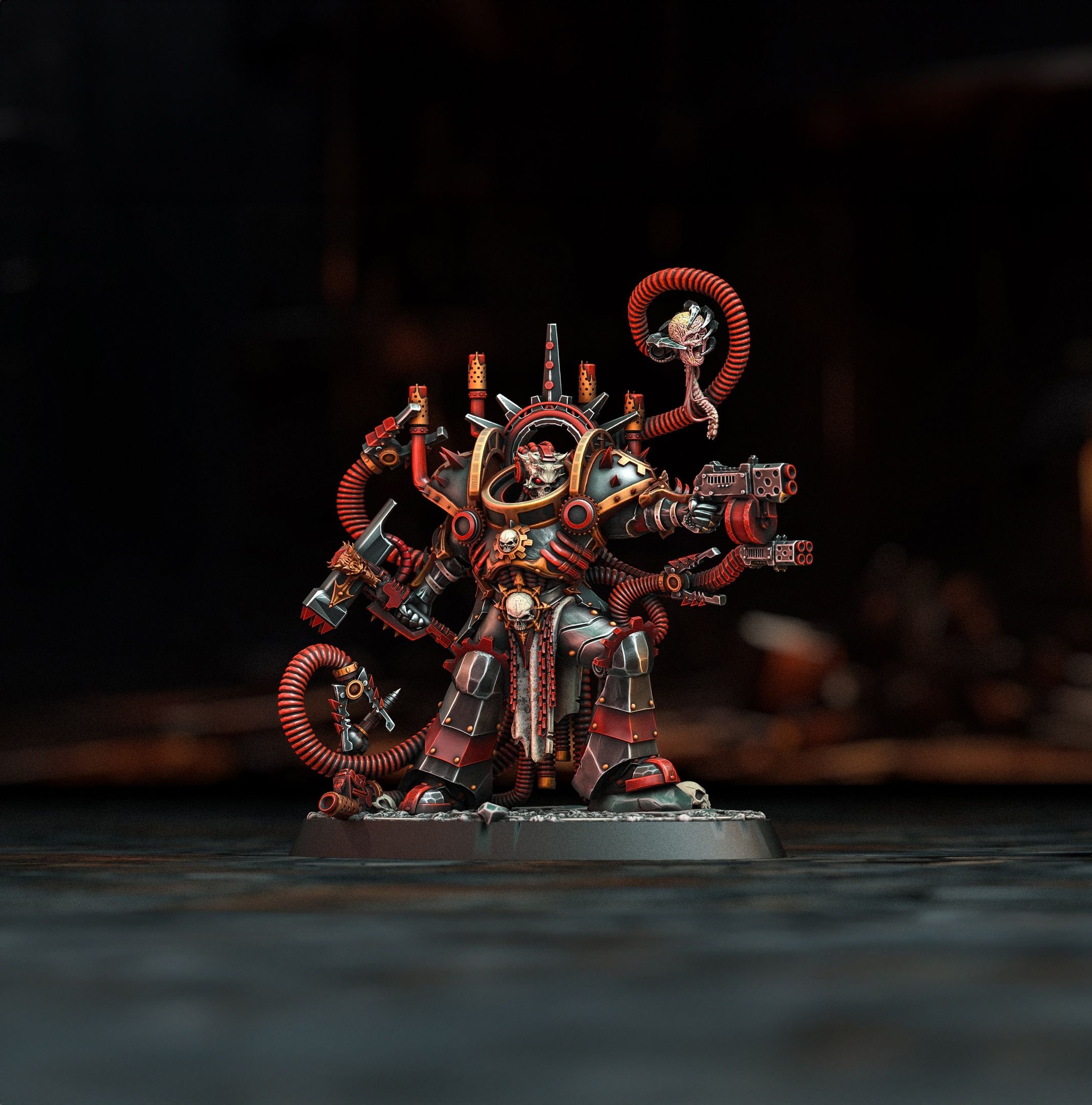 Миниатюра Warhammer Chaos Space Marines Engineer Varik купить на OZON ...