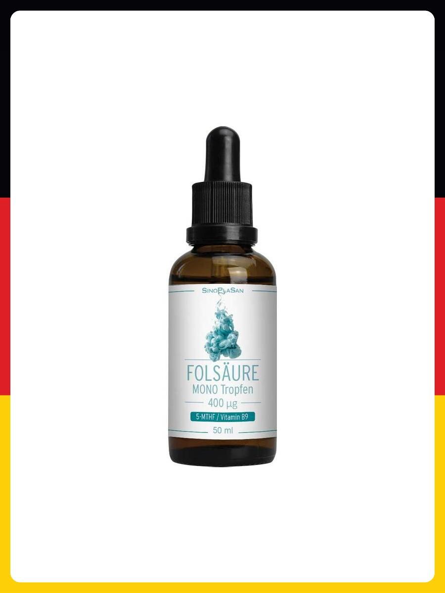 Пищевая добавка Folic acid mono 400 g 5-Mthf oral drops, 50 ml oral ...