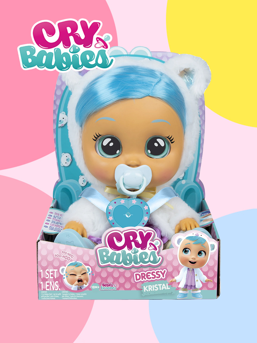 Край Бебис Кукла Kristal Fantasy интерактивная плачущая cry babies ...