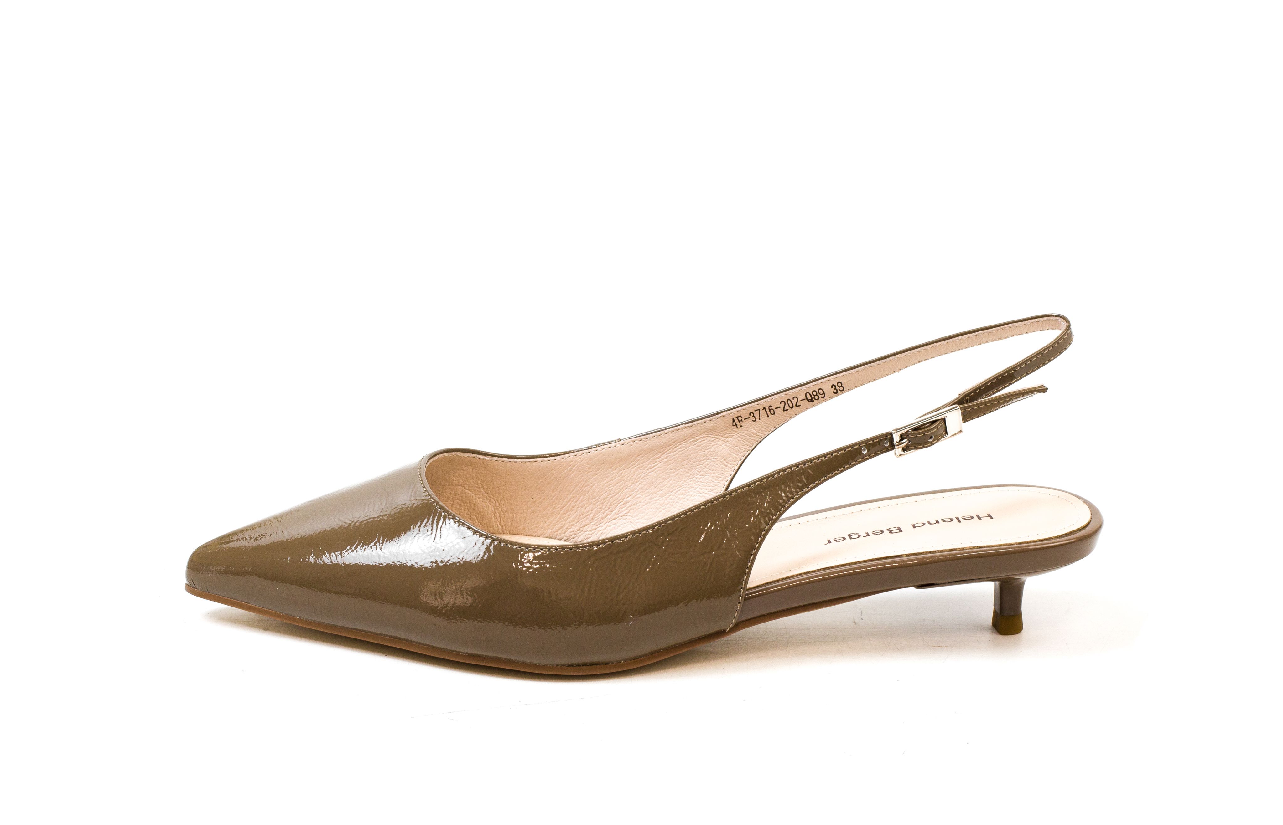 Босоножки Женский HELENA BERGER Стандартный низкий (до 4 см) Натуральная кожа, размер 38 ...