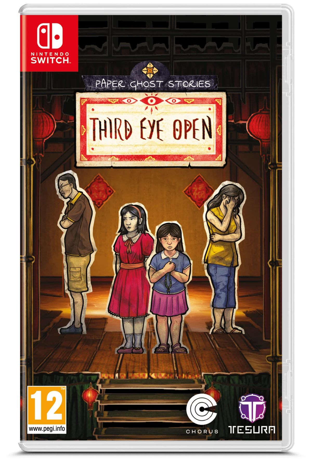 Игра Paper Ghost Stories: Third Eye Open (Nintendo Switch, Английская ...