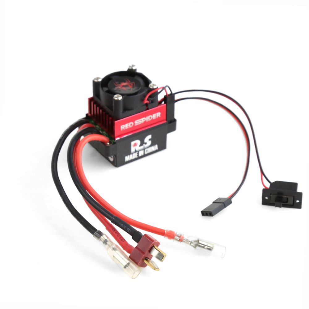 RS Red Spider Brushed ESC Racing Climbing Dual Mode TRX4 SCX10 ...