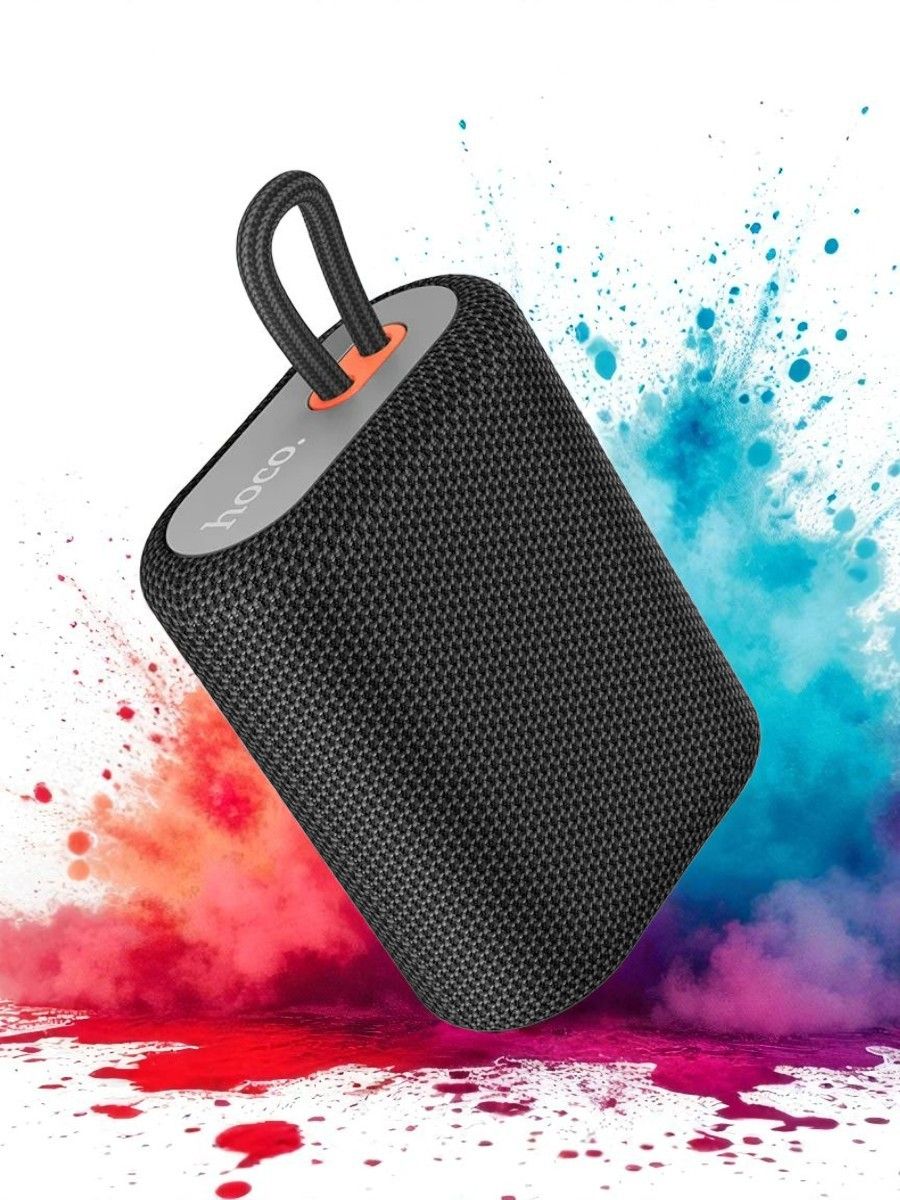 Hoco беспроводная колонка (BS47) / портативная блютуз акустика, черный ...