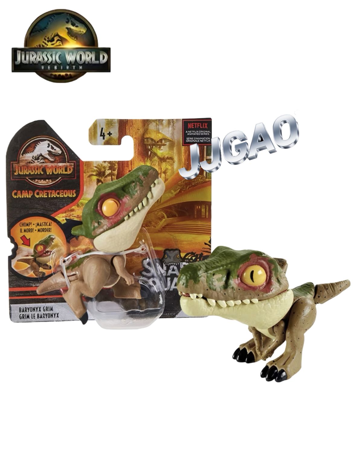 фигурки Mattel Jurassic World, 7th generation, heavy claw dragon купить ...