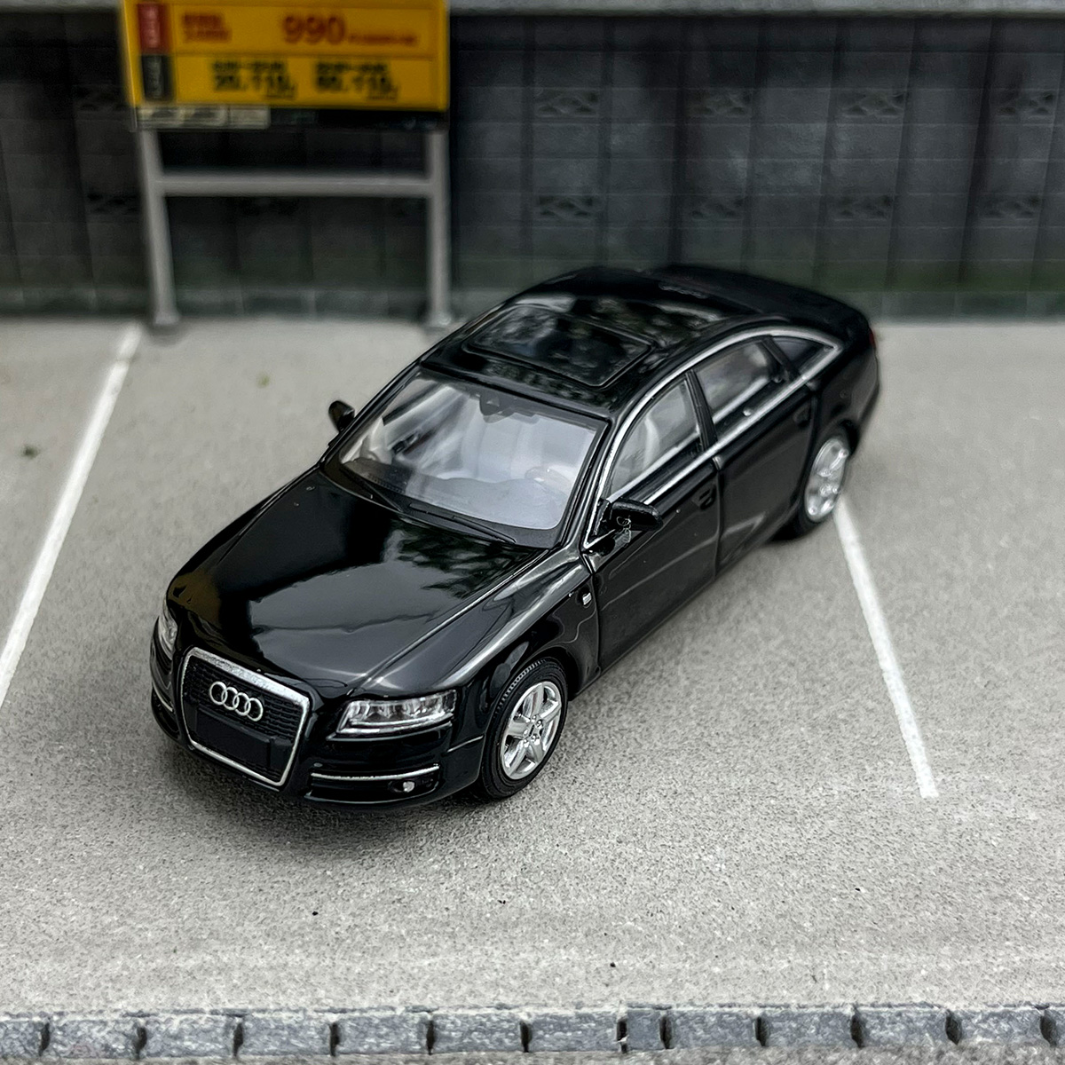 Машинка модель MJ & MASSDI 1:64 Ауди A6L C6 limited Alloy Car Model ...