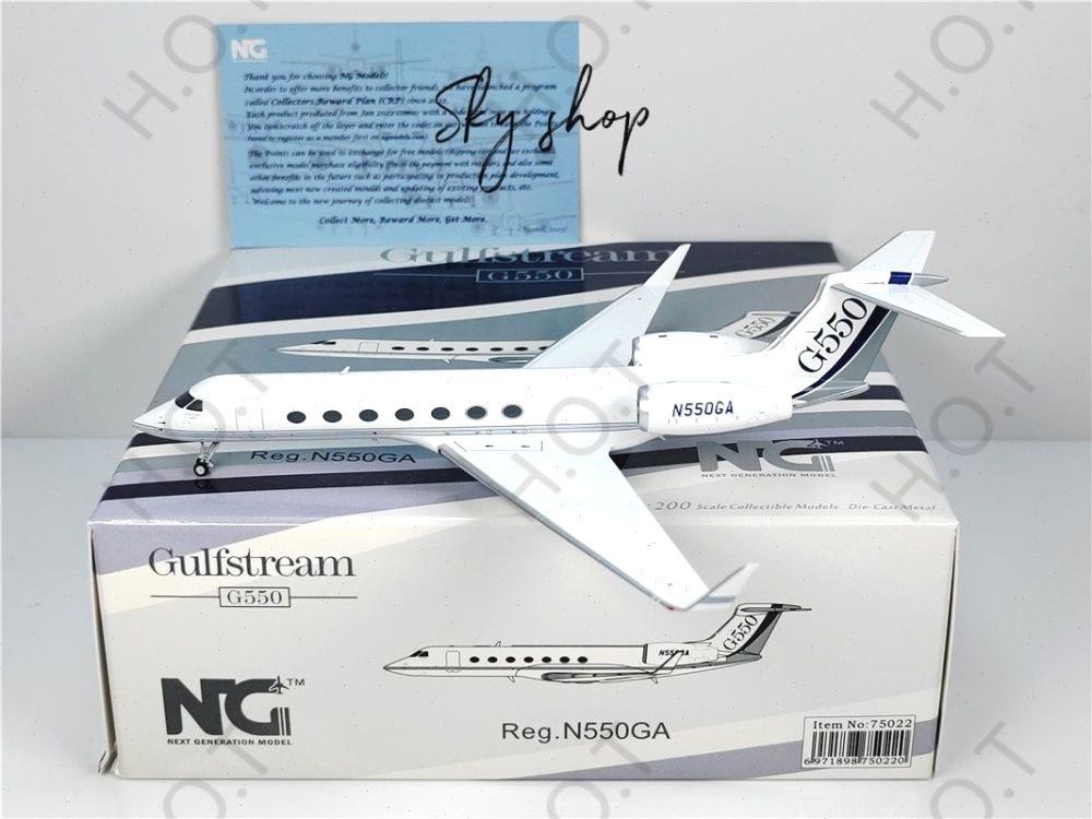 NG Models 1:400 модель самолета металлическая,Gulfstream G550 купить на ...