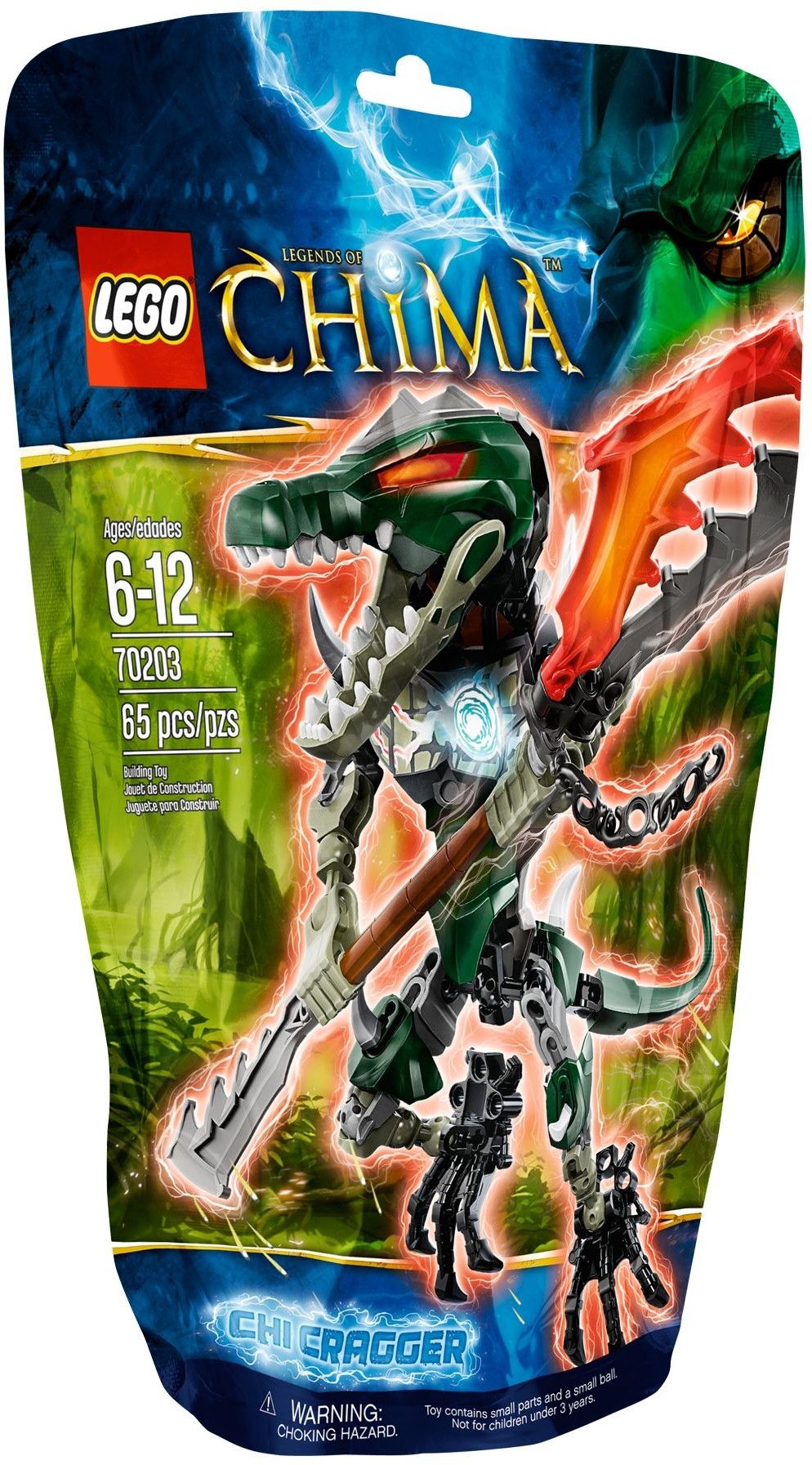 Конструктор LEGO Legends of Chima 70203 CHI Cragger (ЧИ Краггер) купить ...