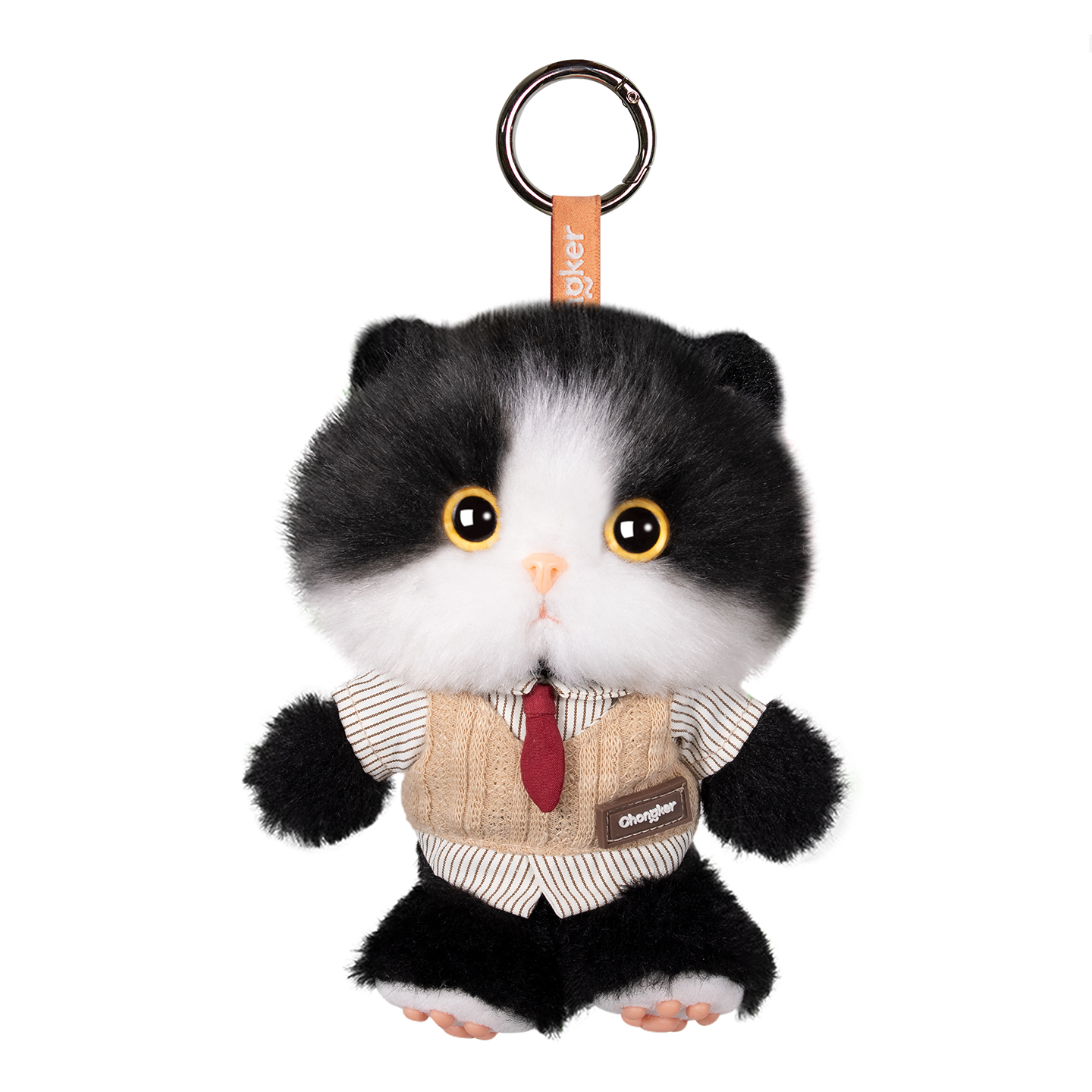 Chongker Pet Guest Ragdoll Cat Backpack Keychain Charm MBTI Pendant ...