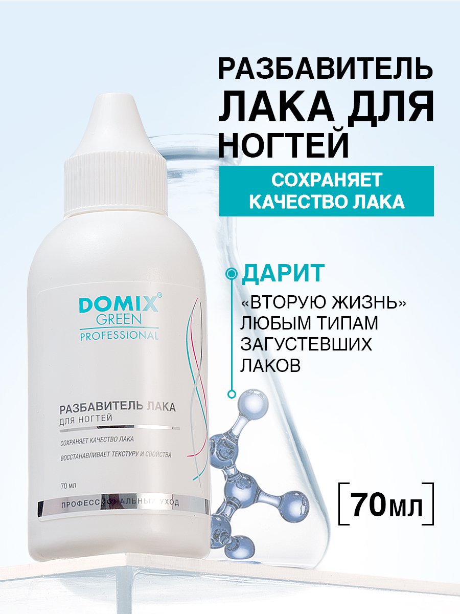 DOMIX GREEN PROFESSIONAL Разбавитель лака, 70мл купить на OZON по ...