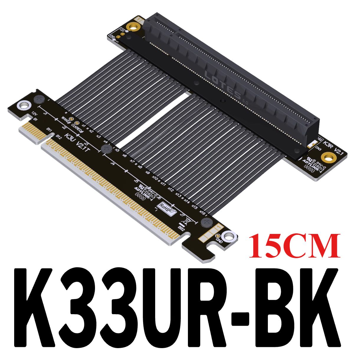 Мягкий Кабель PCIe5.0x16 GEN5 Для Видеокарт NVIDIA RTX50 AMD RX90xx ...