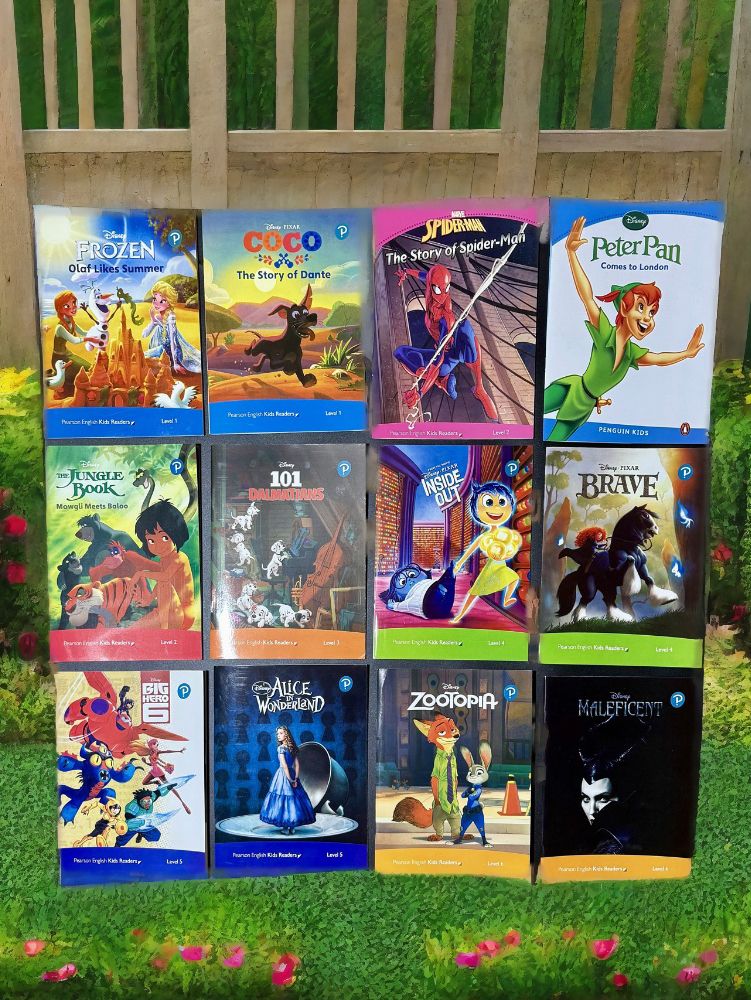 Характеристики Pearson English Kids Readers Disney Levels 1-6 Комплект ...