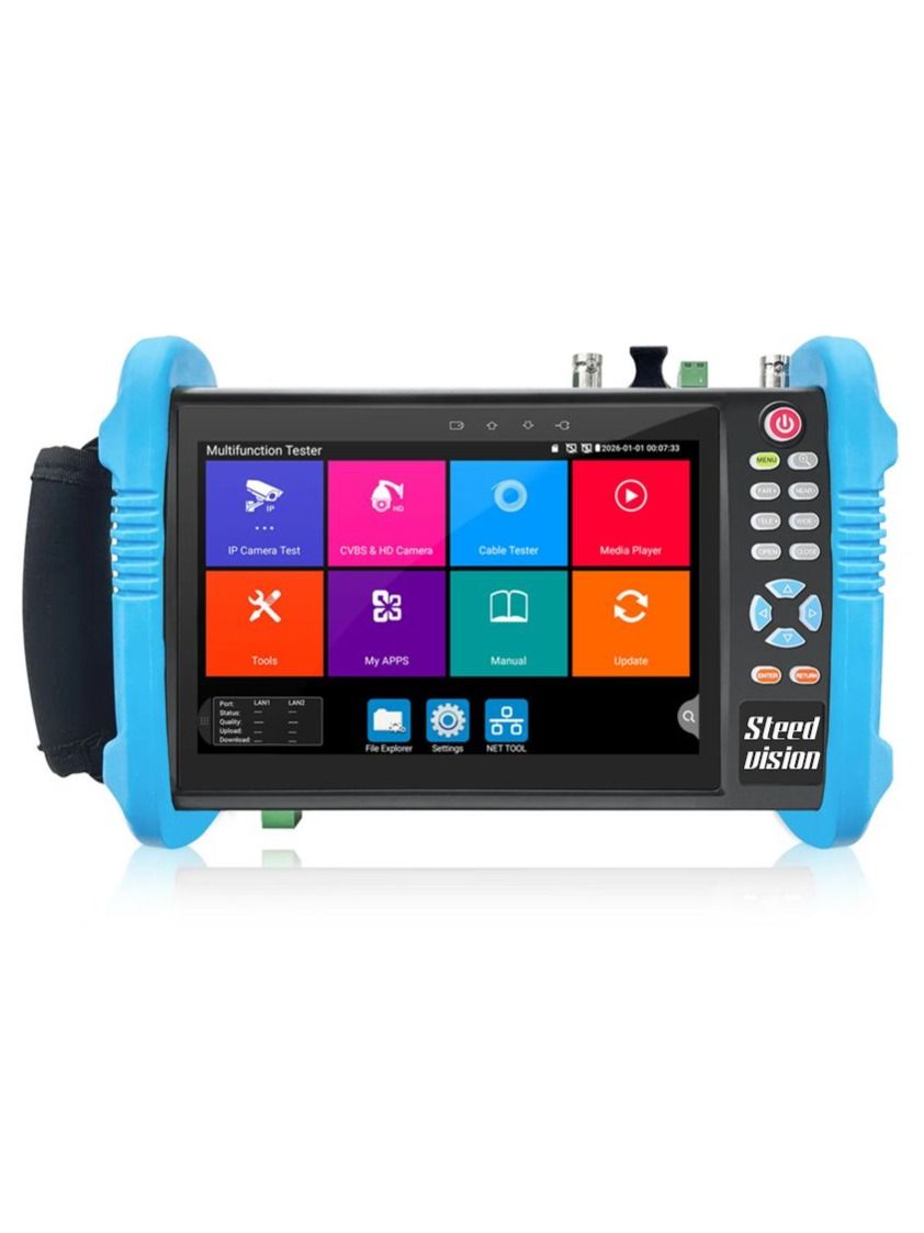 Профессиональный тестер IP и CCTV камер 8K IPC-9800 Pro +, H265, PoE++ ...