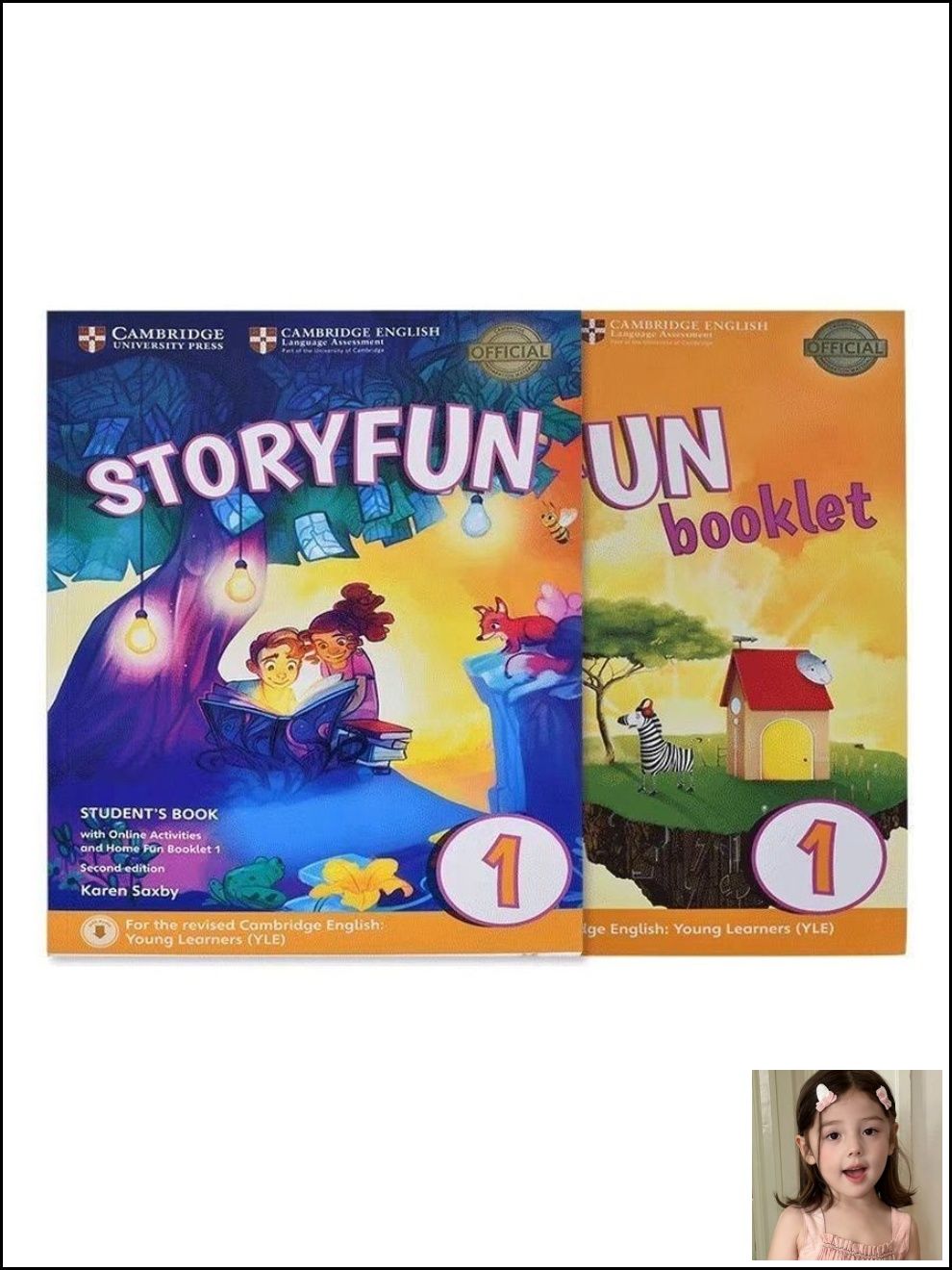Storyfun 1 - 2nd edition (Student's book + Home fun booklet 1) Саксби ...