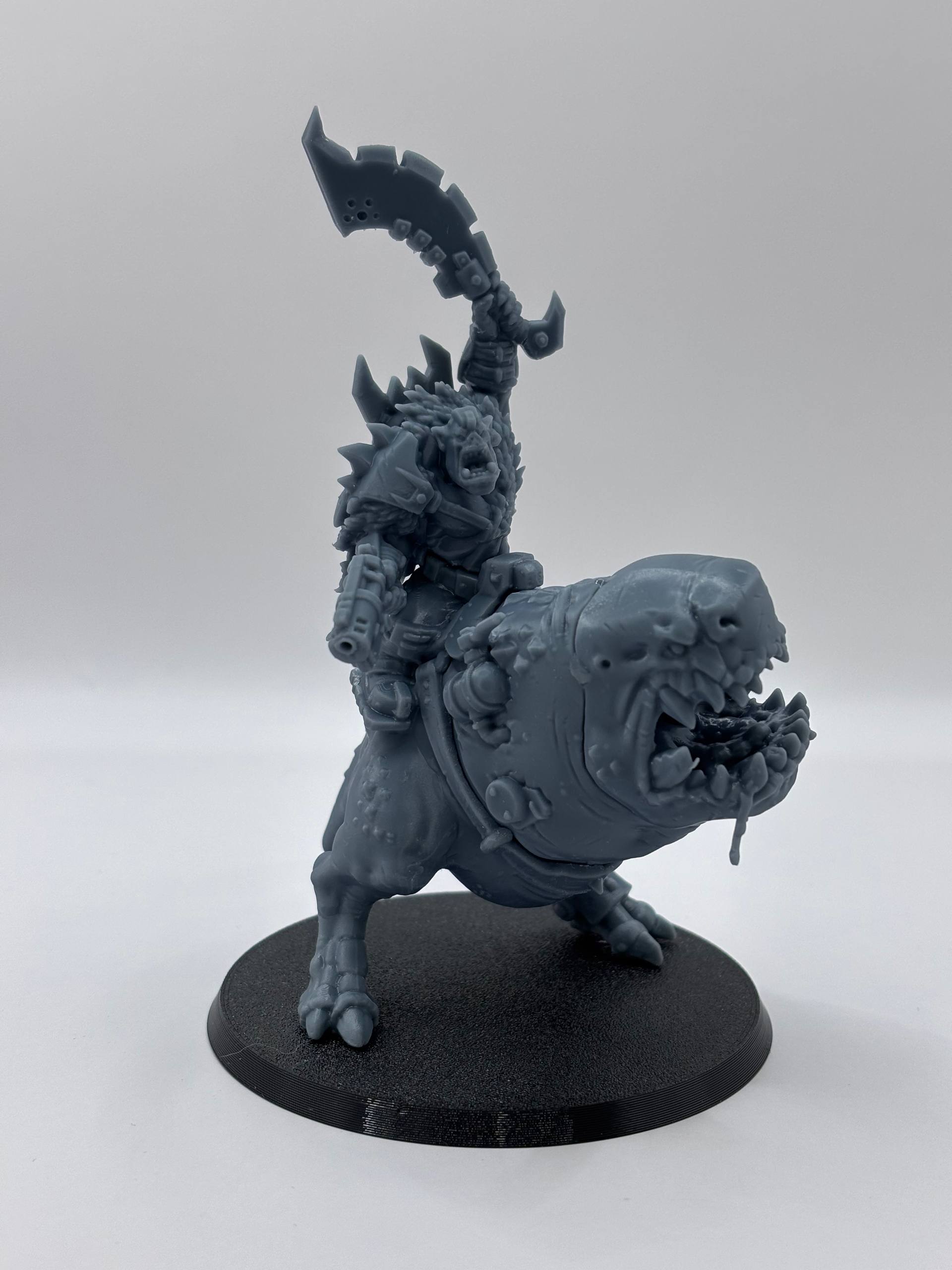 Миниатюра "Orks: Beastboss on Squigosaur " Warhammer 40k купить на OZON ...