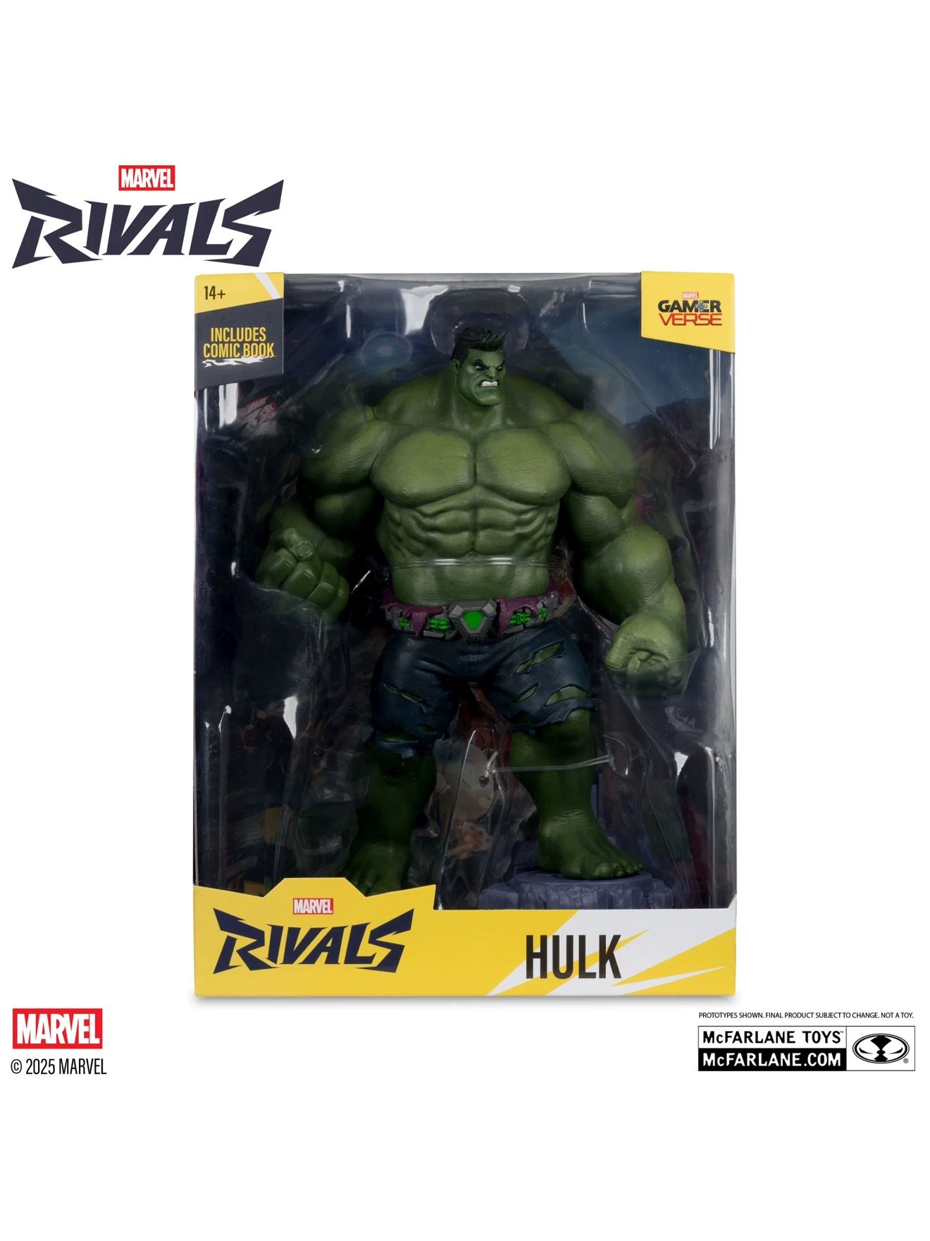 Фигурка McFarlane Toys Marvel сражается на фронте, Халк-Hulk, кукла ...