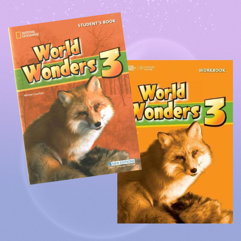 World Wonders 3 Students Book+Activity Book | Crawford Michele купить ...