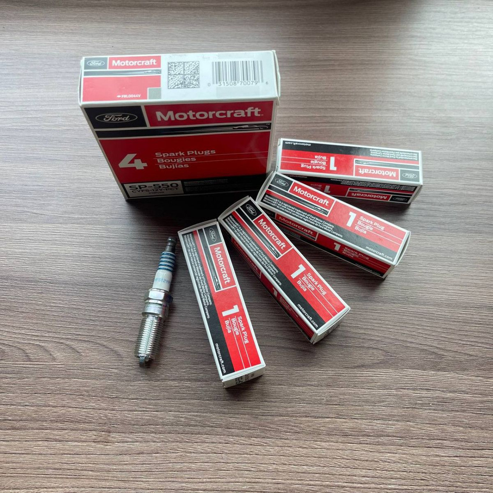 Комплект свечей зажигания Motorcraft SP550 - купить по выгодным ценам в интернет-магазине OZON ...