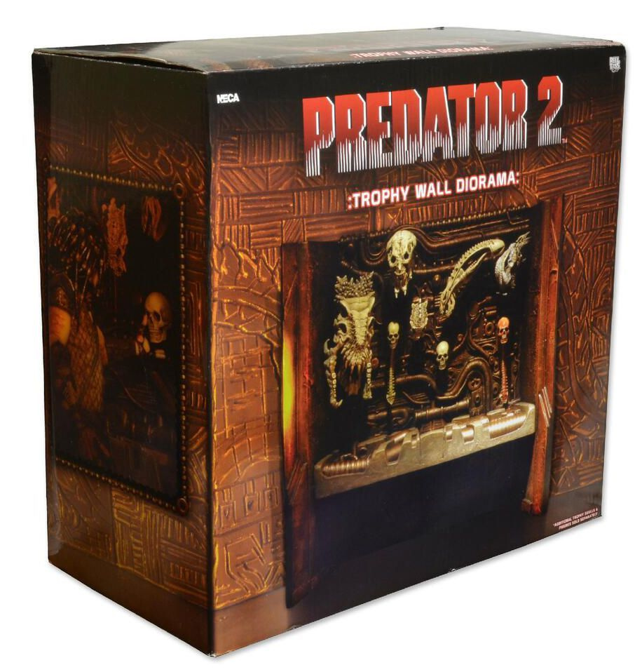 Фигурка NECA Predator 2 Trophy Wall Diorama with Skulls купить на OZON ...