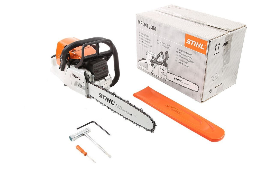 Пила цепная STIHL MS361 (шина 18" 45см, цепь 66 звеньев). Бензопила ...