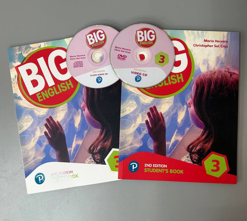 Big English 3 Student's Book+Workbook+CD+DVD 2nd Edition купить на OZON по низкой цене (1431298696)