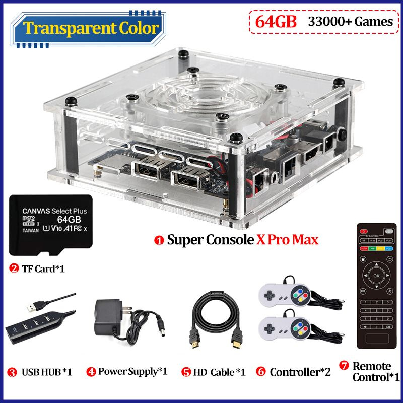 Super Console X Pro Max ретро-мини-игровая консоль - купить с доставкой ...