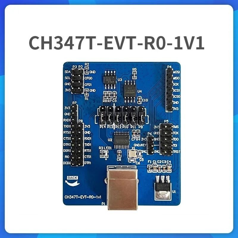 CH347T Разработочная плата, расширение высокоскоростной USB шины 480 ...