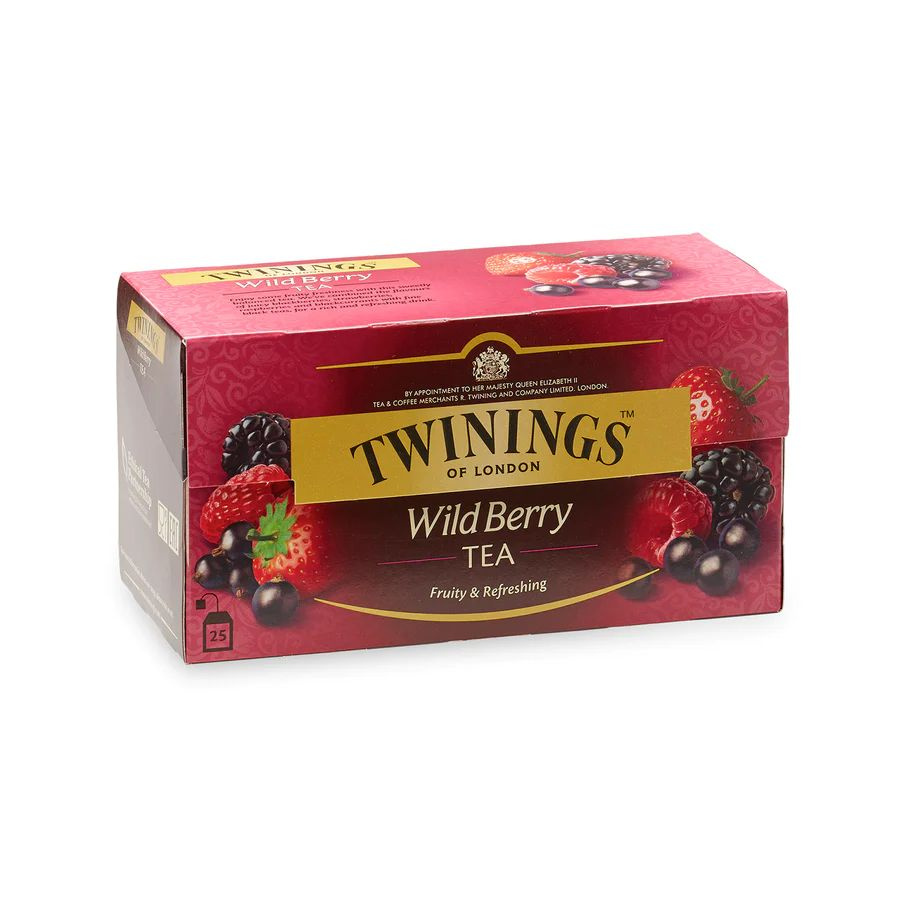 Чай Twinings Wild Berry tea Дикие ягоды 25 пакетиков (Финляндия ...