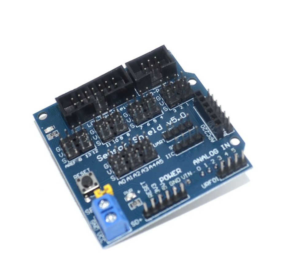 Sensor Shield V5 0 для Arduino Uno купить с доставкой по выгодным