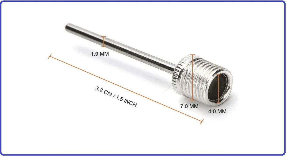 Иголка для накачивания мячей под шланг для насоса под автонипель ...