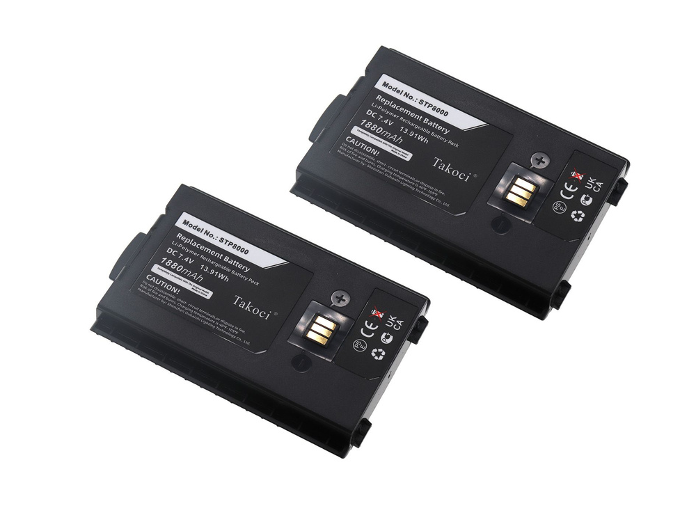 2шт 7.4V Сменная батарея для Simoco-Sepura STP8000 Применять к STP8030 ...