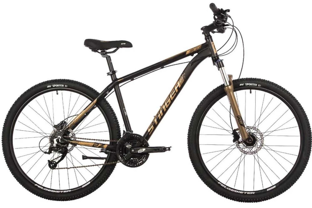 Велосипед STINGER 29 Element Evo 2024 18 золотистый - купить по выгодной цене в интернет ...