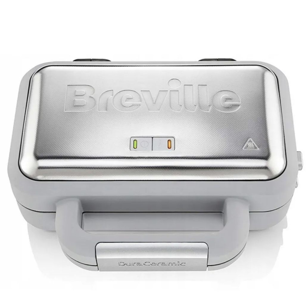 Breville Вафельница DuraCeramic VST072X 850 Вт, серебристый купить на ...