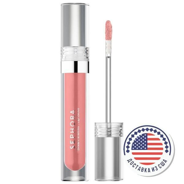 Блеск для губ SEPHORA COLLECTION с блеском, бежевый - купить с ...