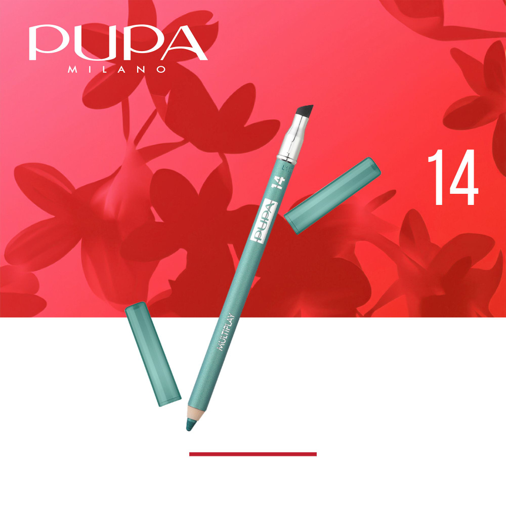PUPA Карандаш для век с аппликатором Multiplay Eye Pencil тон 14 ...