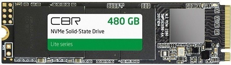 480 ГБ Внутренний SSD-диск CBR TLC 3D NAND 2280 SSD-480GB-M.2-LT22 (SSD ...